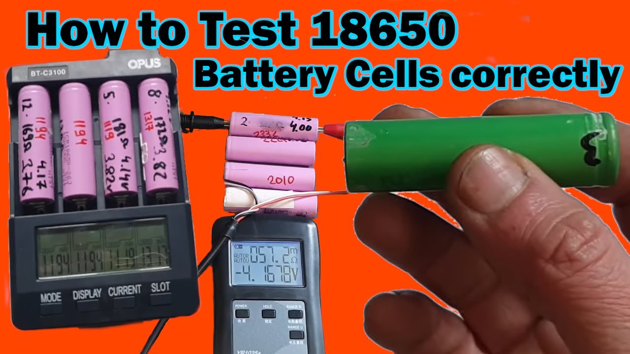 How to Accurately Measure the Capacity of an 18650 Battery? 3 Helpful ...