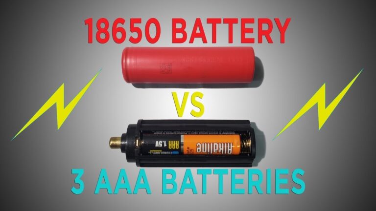 Batteria 18650 vs batteria AA: Guida completa al confronto - Batteria ...